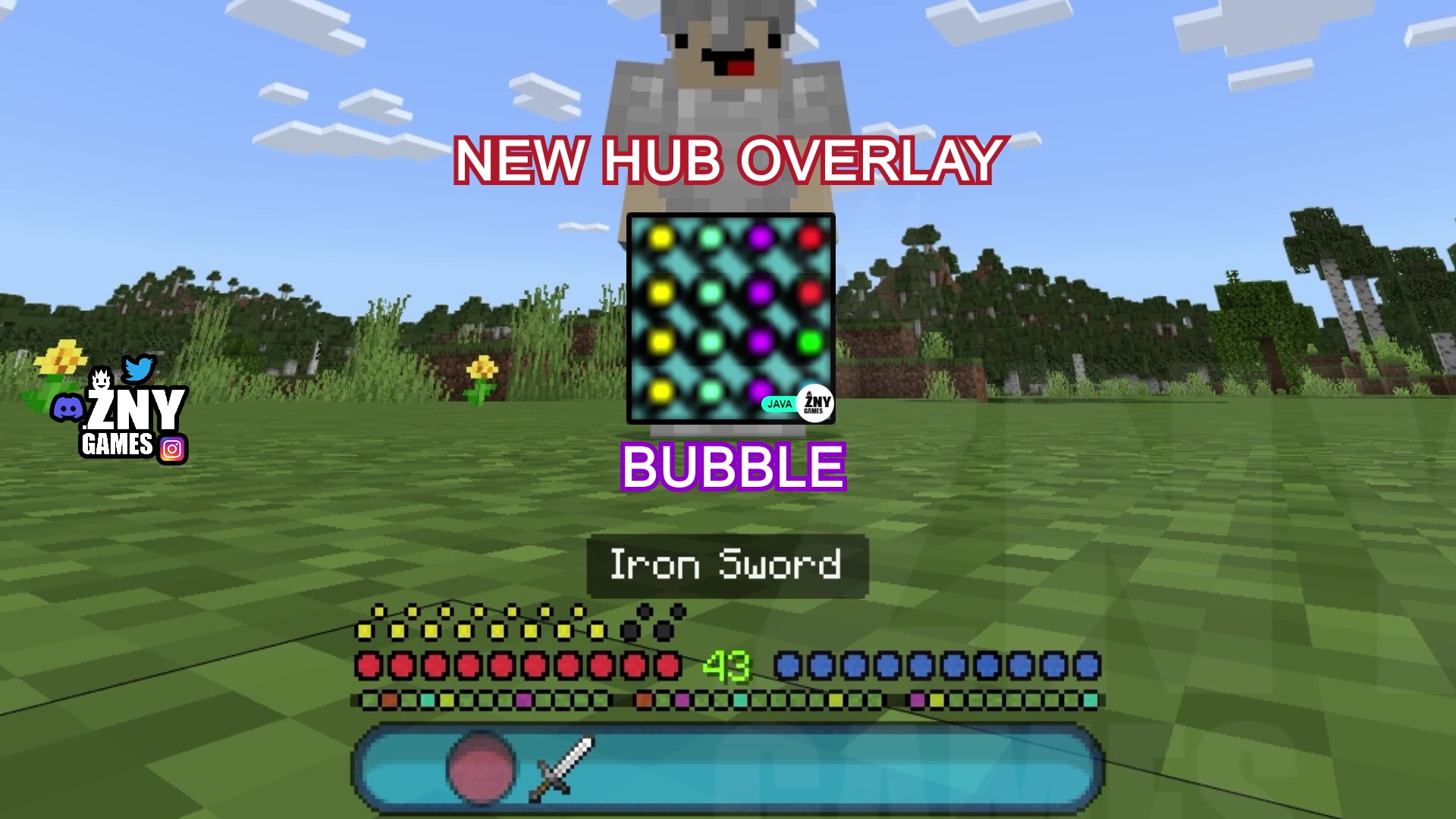 BUBBLE [BEDROCK] - Gallery - Minecraft Bedrock Addons - CurseForge