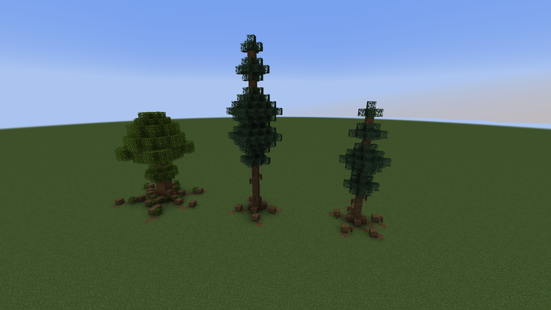 Custom Trees Screenshots Worlds Minecraft