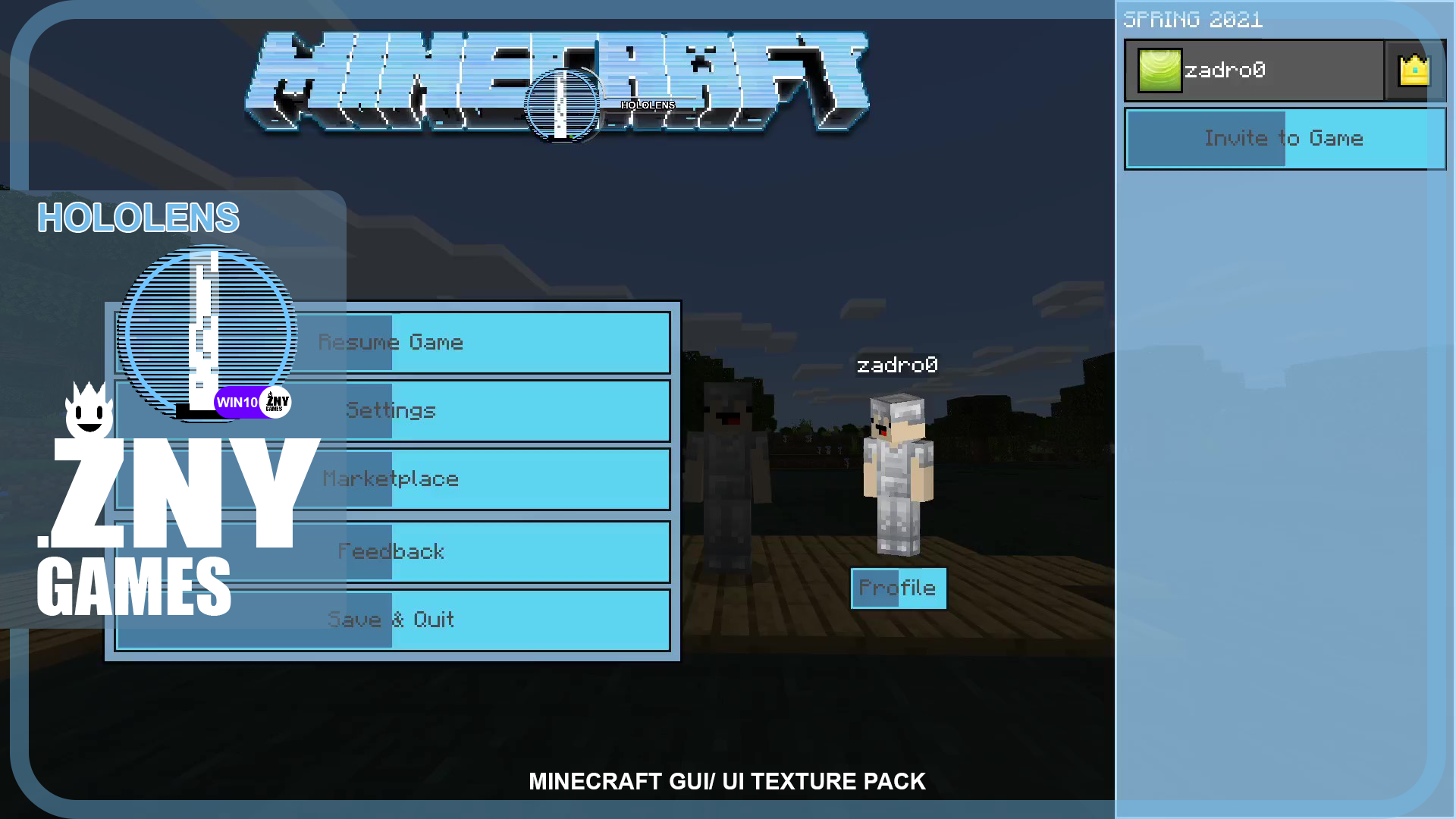 HOLOLENS [BEDROCK] - Minecraft Bedrock Addons - CurseForge