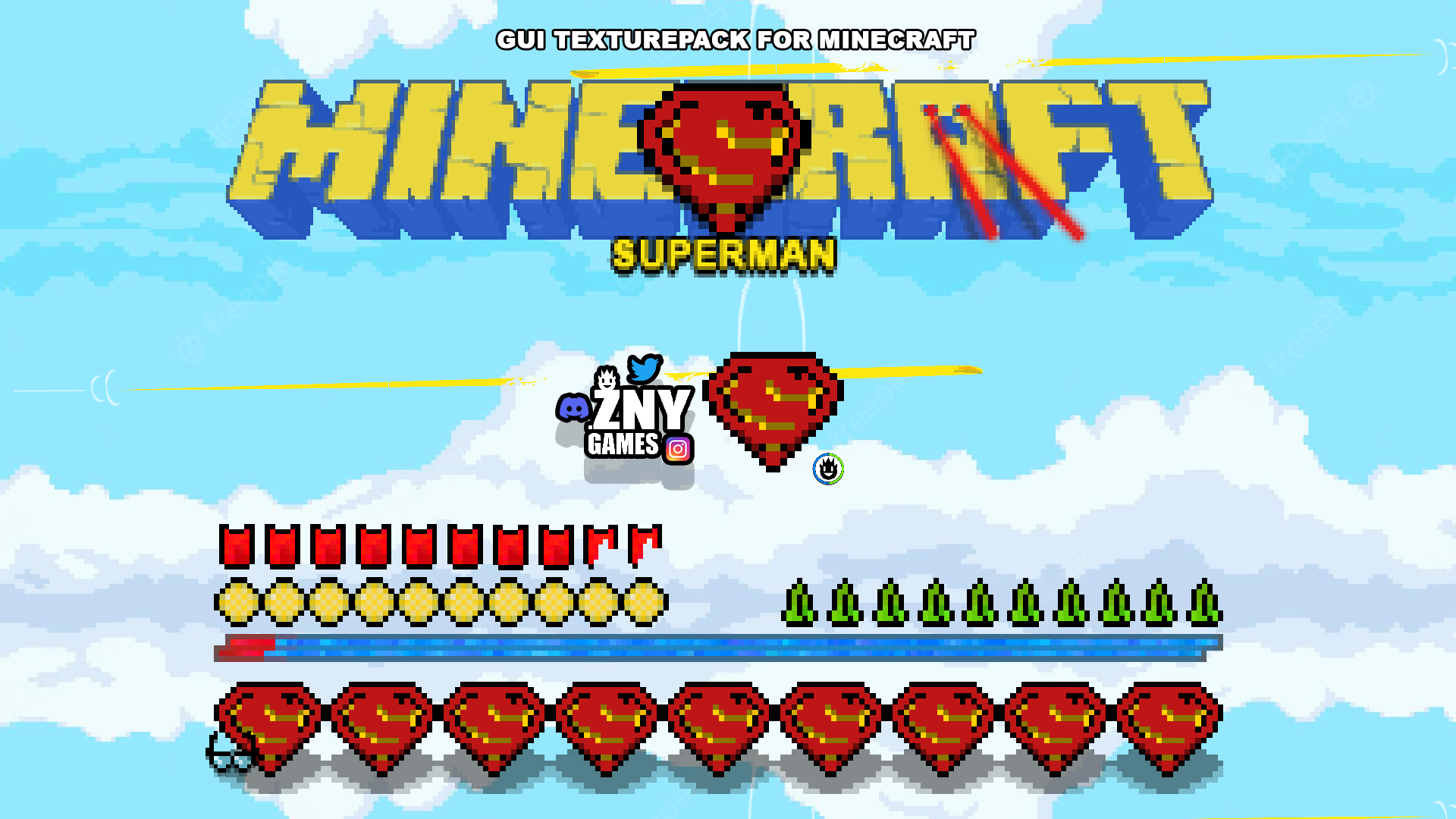 Superman Logo Minecraft Map