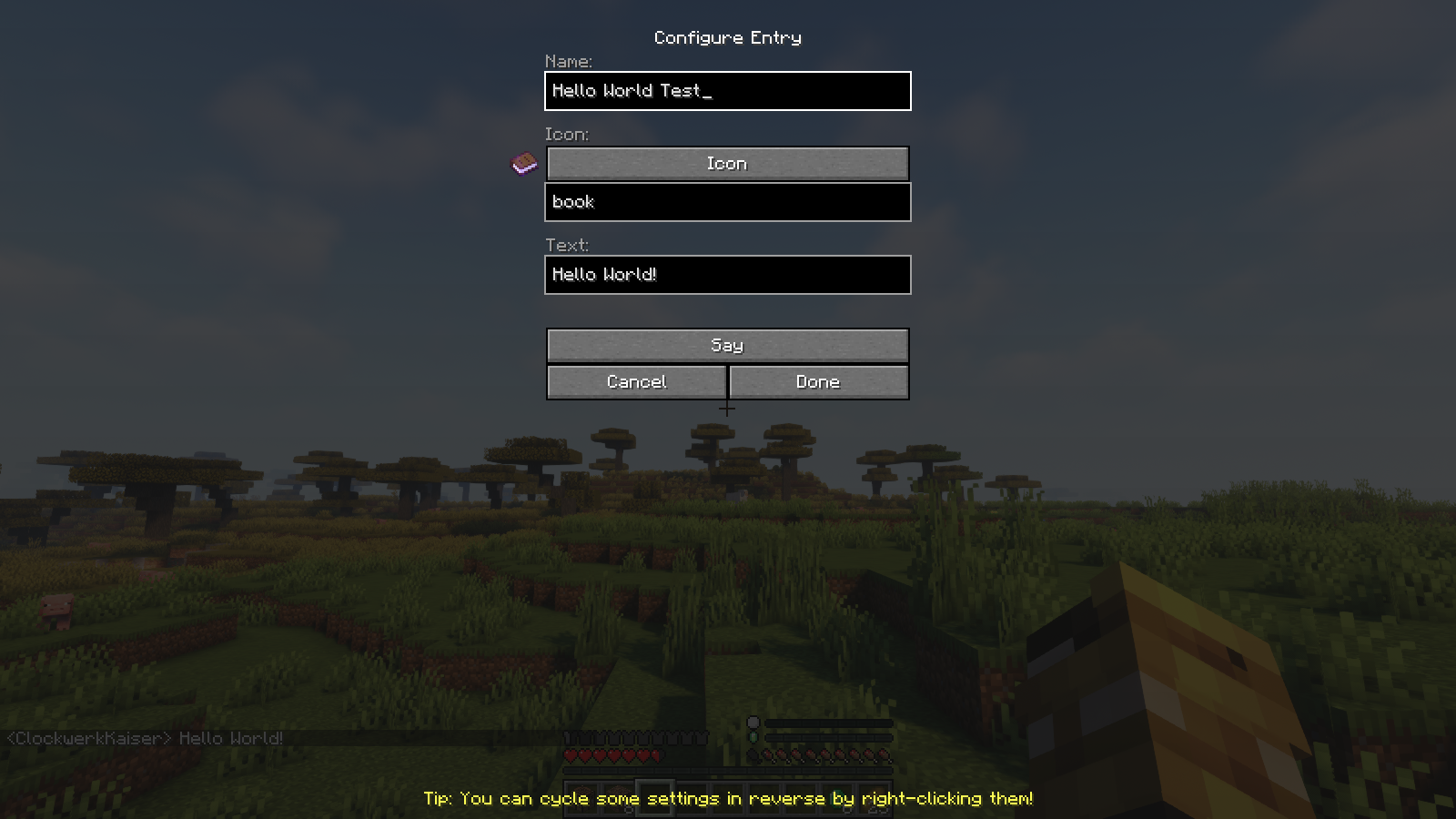 MineMenu Refabricated - Screenshots - Minecraft Mods - CurseForge