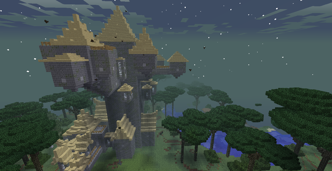 Minecraft Twilight Lich Twilight Forest/Biomes And Structures