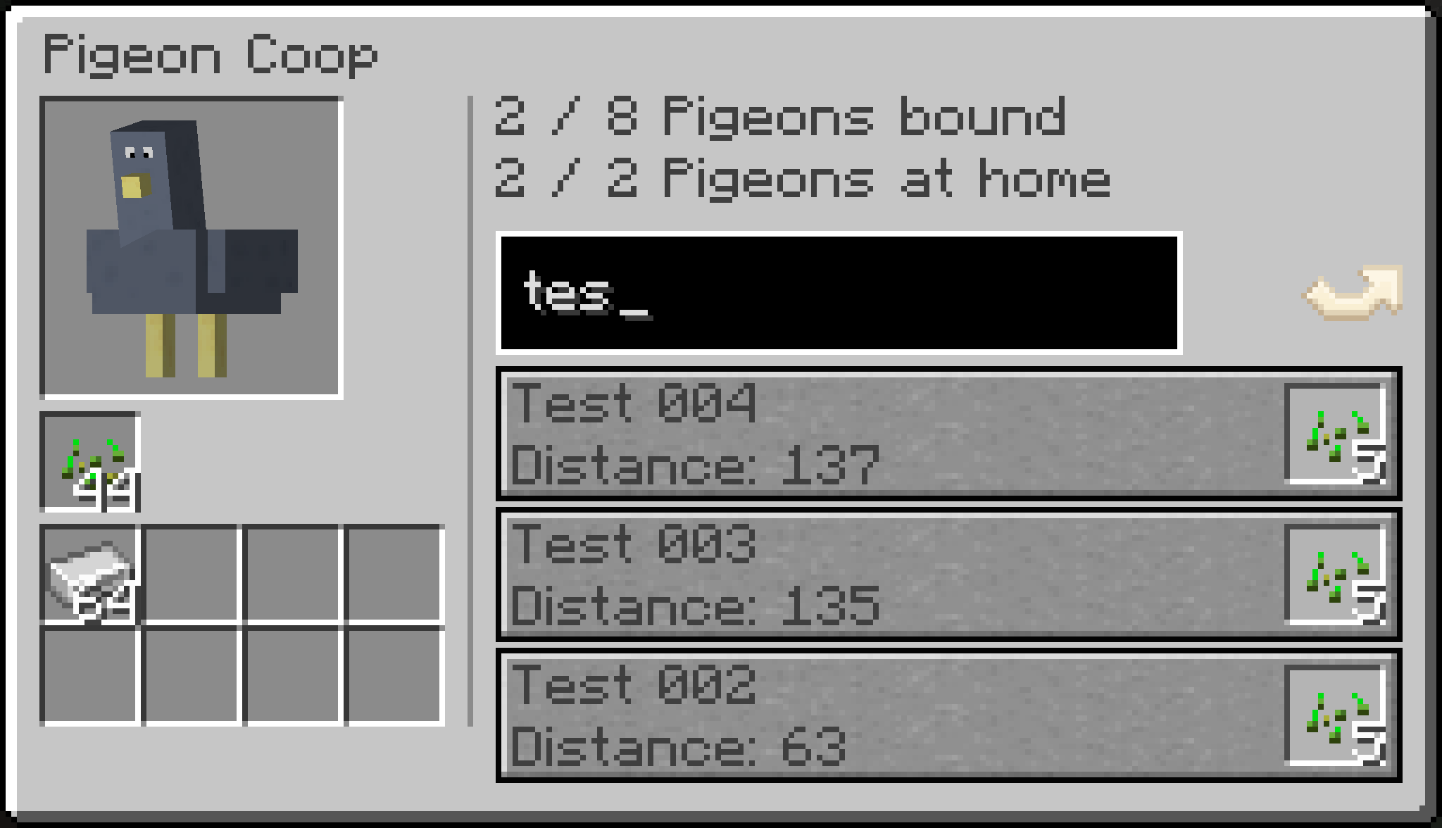 Postal Pigeons - Minecraft Mods - CurseForge