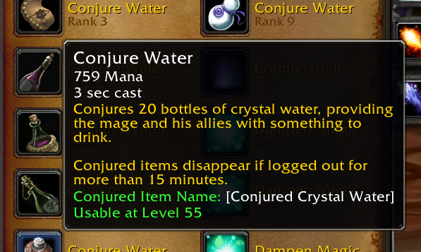 Better Conjure Tips - World of Warcraft Addons - CurseForge