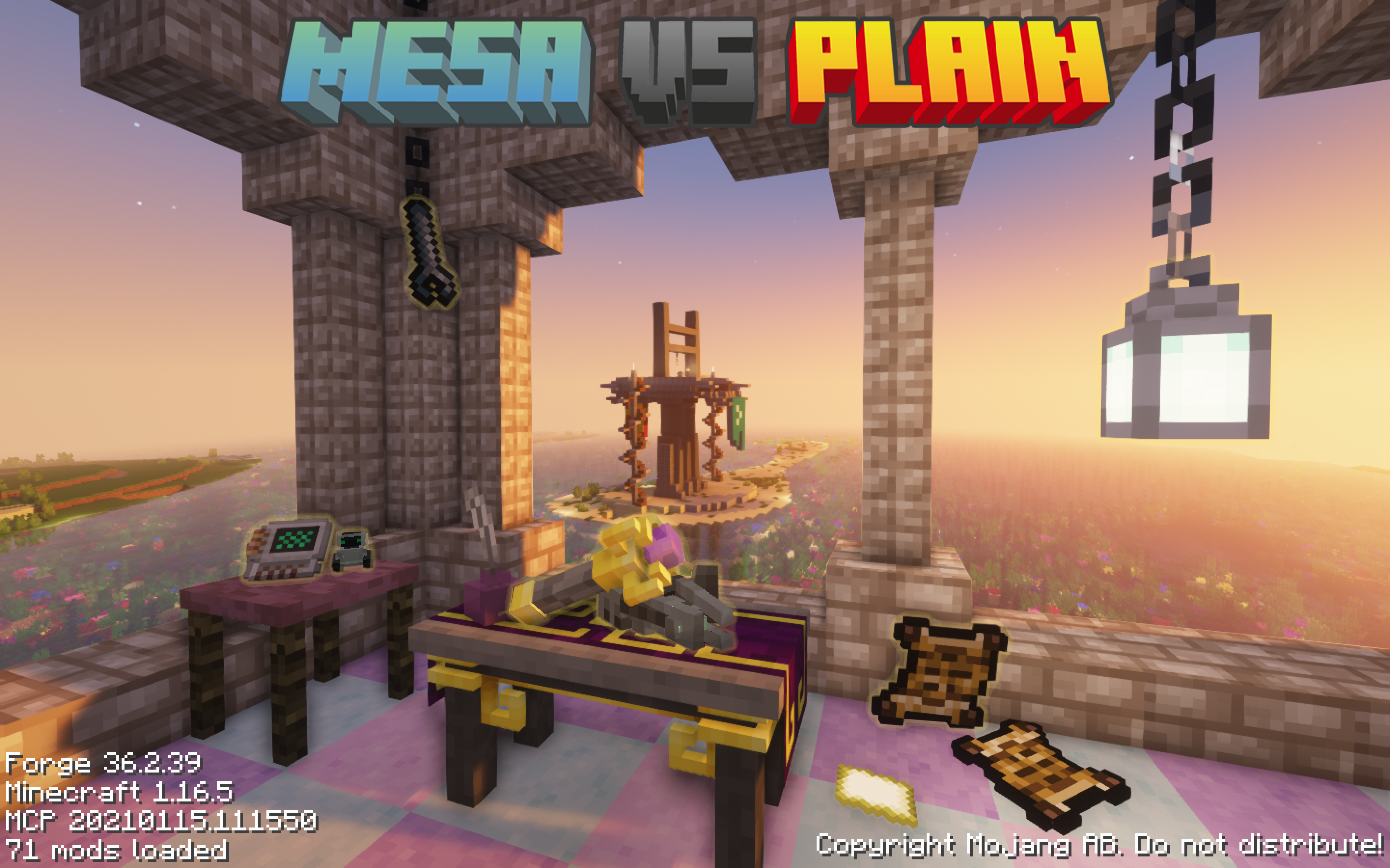 Mesa VS Plain - Remastered - Minecraft Modpacks - CurseForge