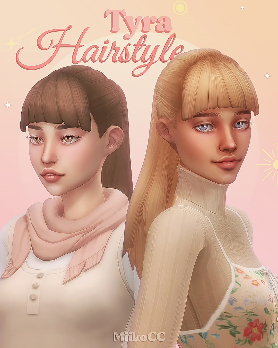 Tyra hair - The Sims 4 Create a Sim - CurseForge