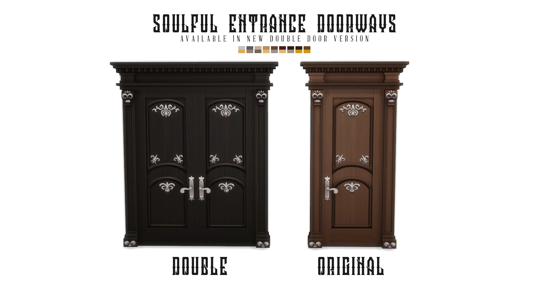 Ghoulish & Ghastly - Vampires Buildmode Addon - The Sims 4 Build / Buy ...