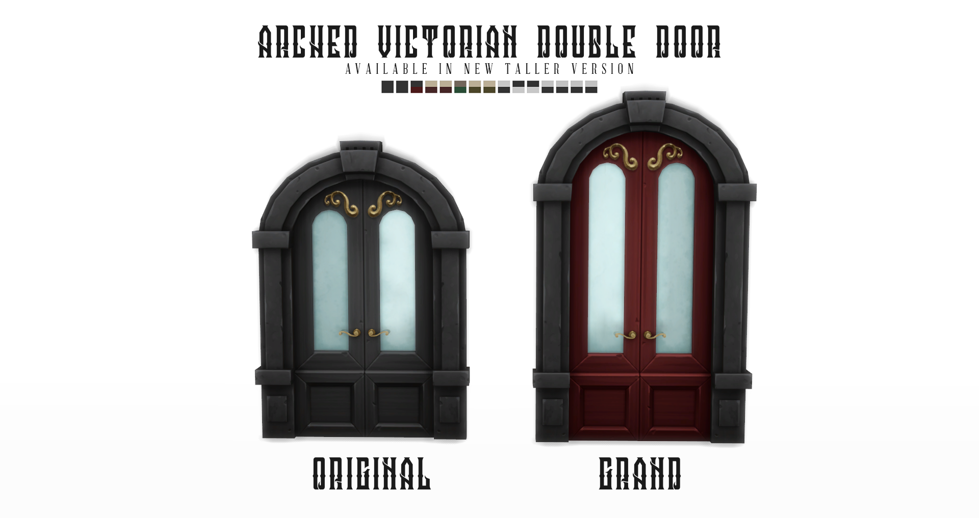 Ghoulish & Ghastly - Vampires Buildmode Addon - The Sims 4 Build / Buy ...