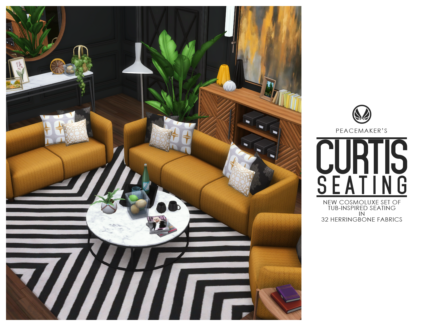 Curtis Seating - The Sims 4 Build / Buy - CurseForge