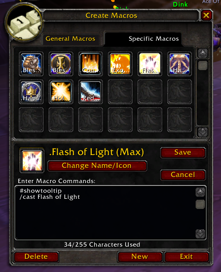 No Spell Ranks (Spell Macro) - Screenshots - World of Warcraft Addons - CurseForge