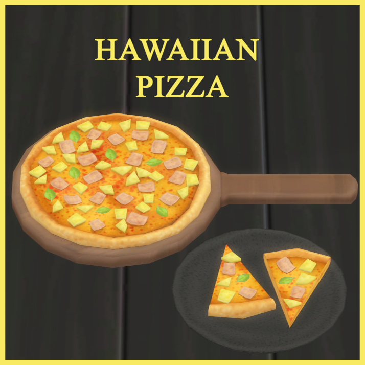 HAWAIIAN PIZZA - The Sims 4 Mods - CurseForge