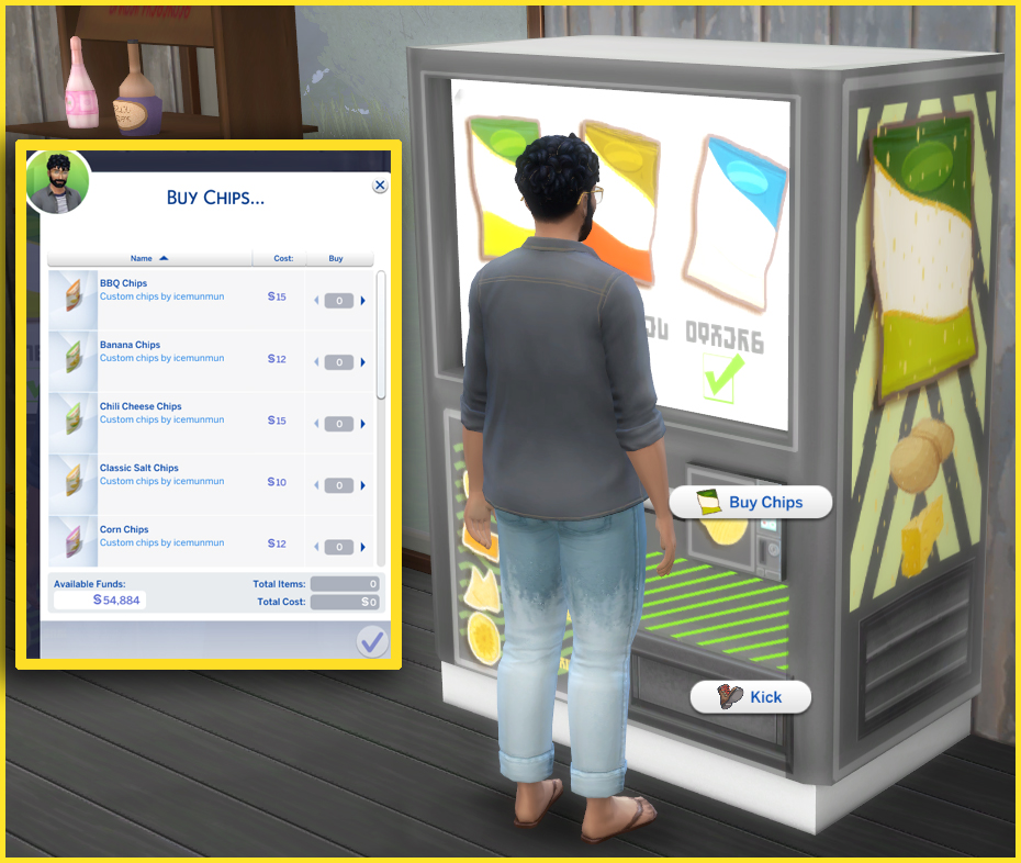 WOMP CHIPS - The Sims 4 Mods - CurseForge