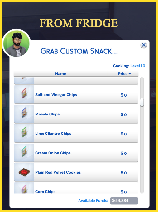 WOMP CHIPS - The Sims 4 Mods - CurseForge