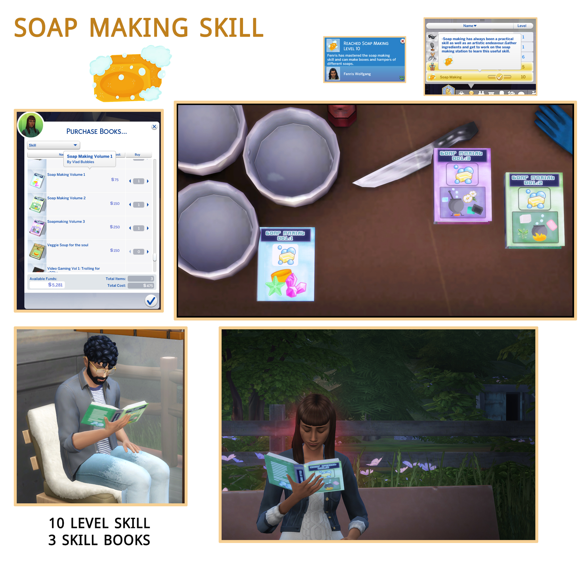 SOAP MAKING STATION - The Sims 4 Mods - CurseForge