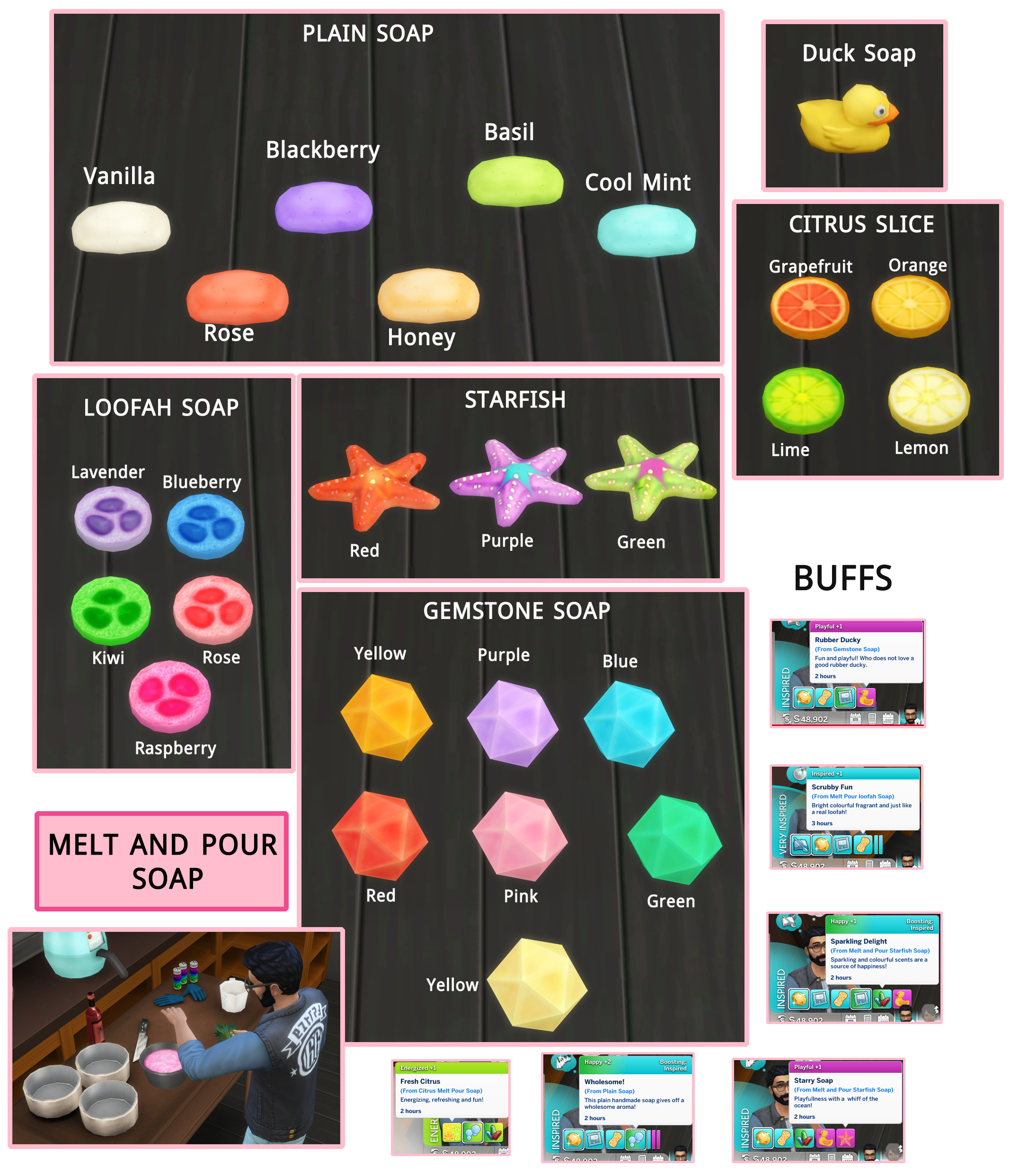 SOAP MAKING STATION - The Sims 4 Mods - CurseForge