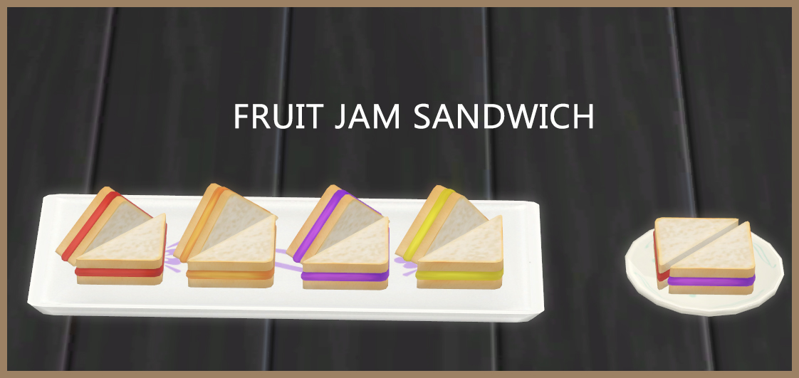 FINGER SANDWICH SET - The Sims 4 Mods - CurseForge