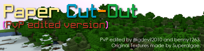 Paper Cut-Out PvP Based - Minecraft Resource Packs - CurseForge