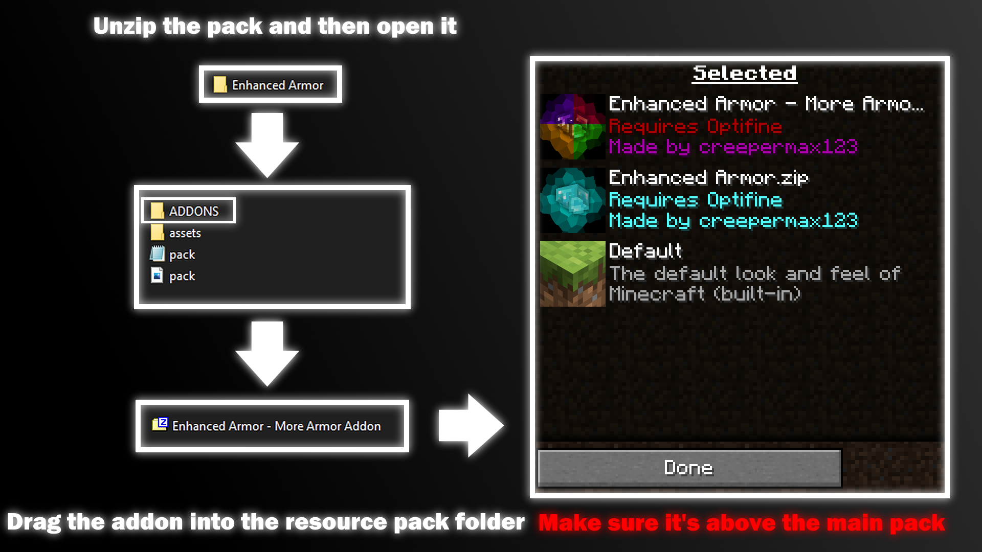 Enhanced Armor - Minecraft Resource Packs - CurseForge