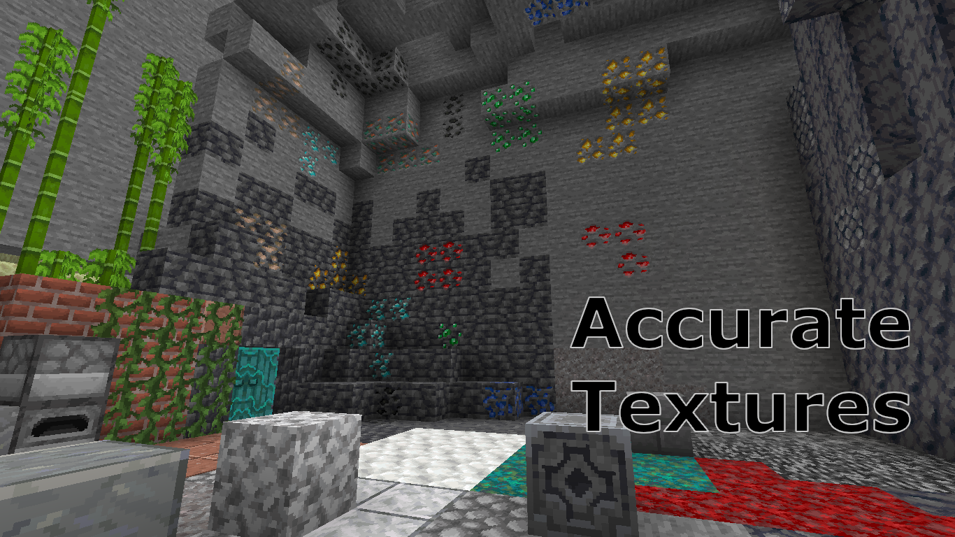 Accurate textures - Gallery - Minecraft Resource Packs - CurseForge