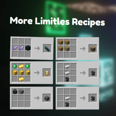 More Limitless Recipes [Datapack] - Gallery - Minecraft Customization ...
