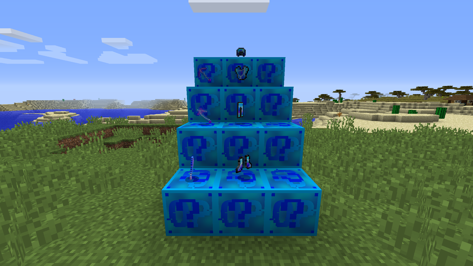 Lucky Block Op Minecraft Customization Curseforge