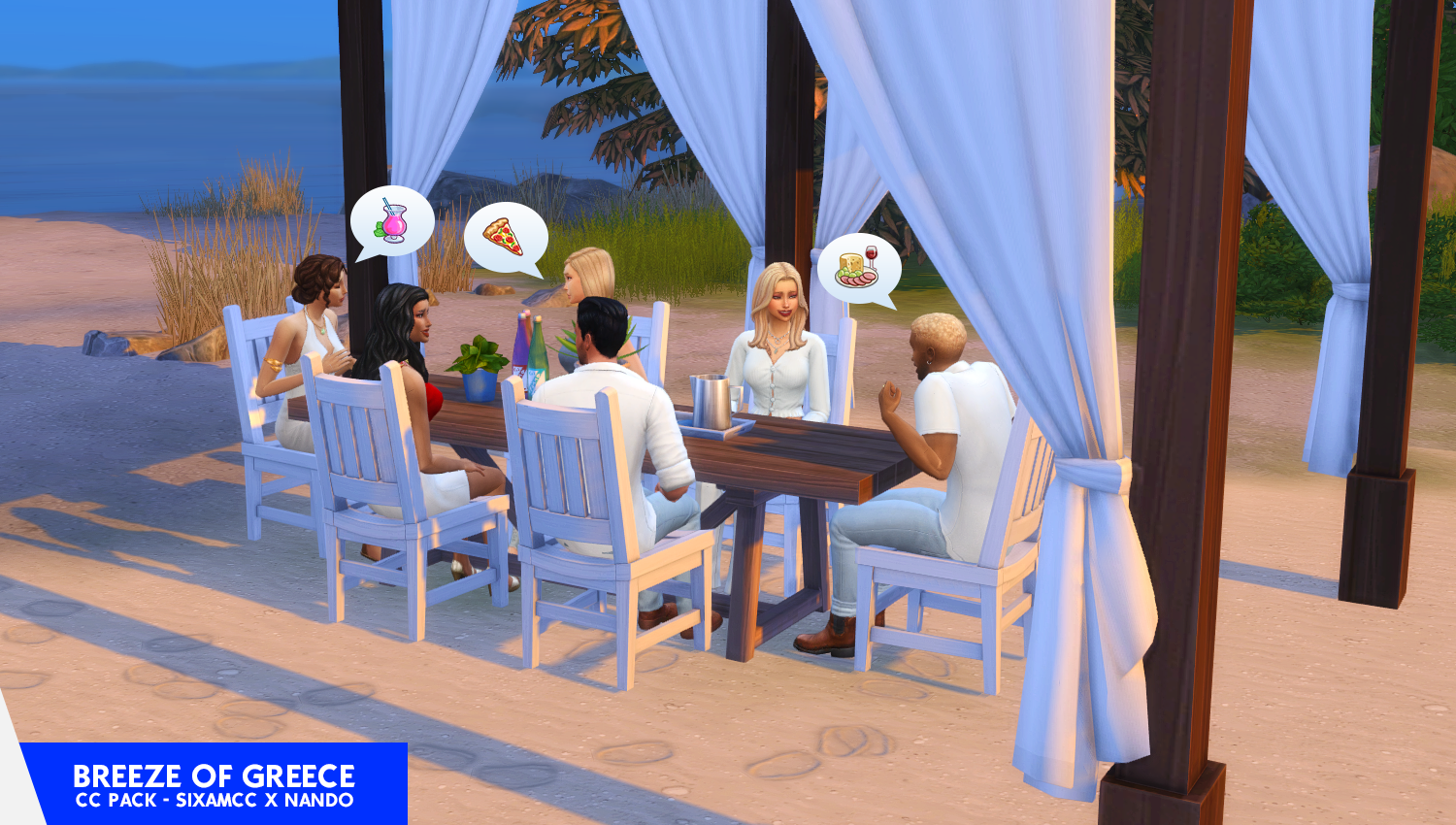 Breeze of Greece CC Pack - The Sims 4 Build / Buy - CurseForge