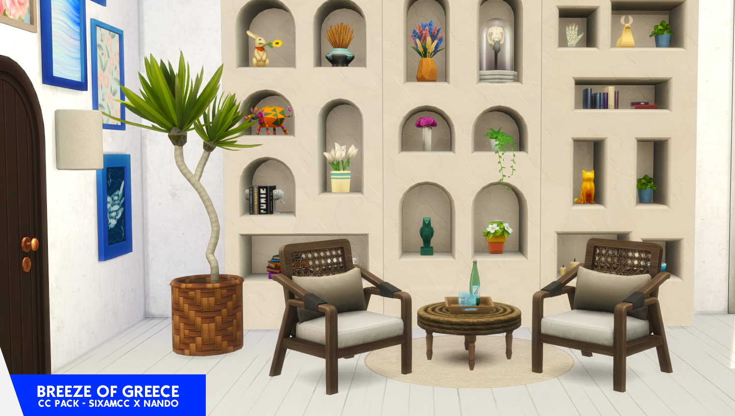Breeze of Greece CC Pack - The Sims 4 Build / Buy - CurseForge