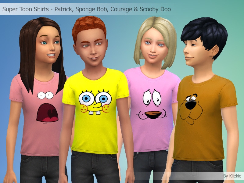 Super Toon Shirts - The Sims 4 Create a Sim - CurseForge