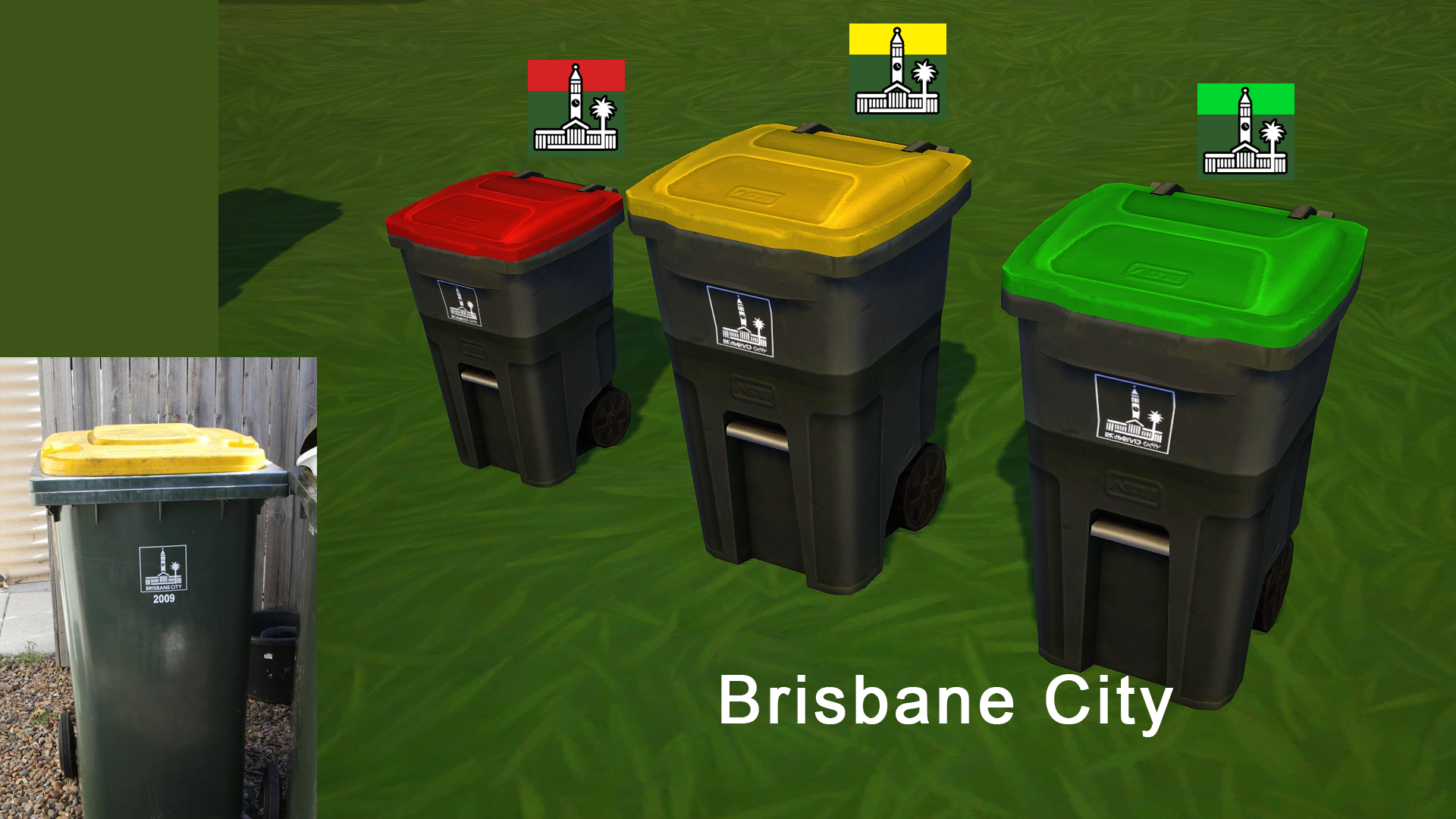 Australian Wheelie Bins - The Sims 4 Build / Buy - CurseForge