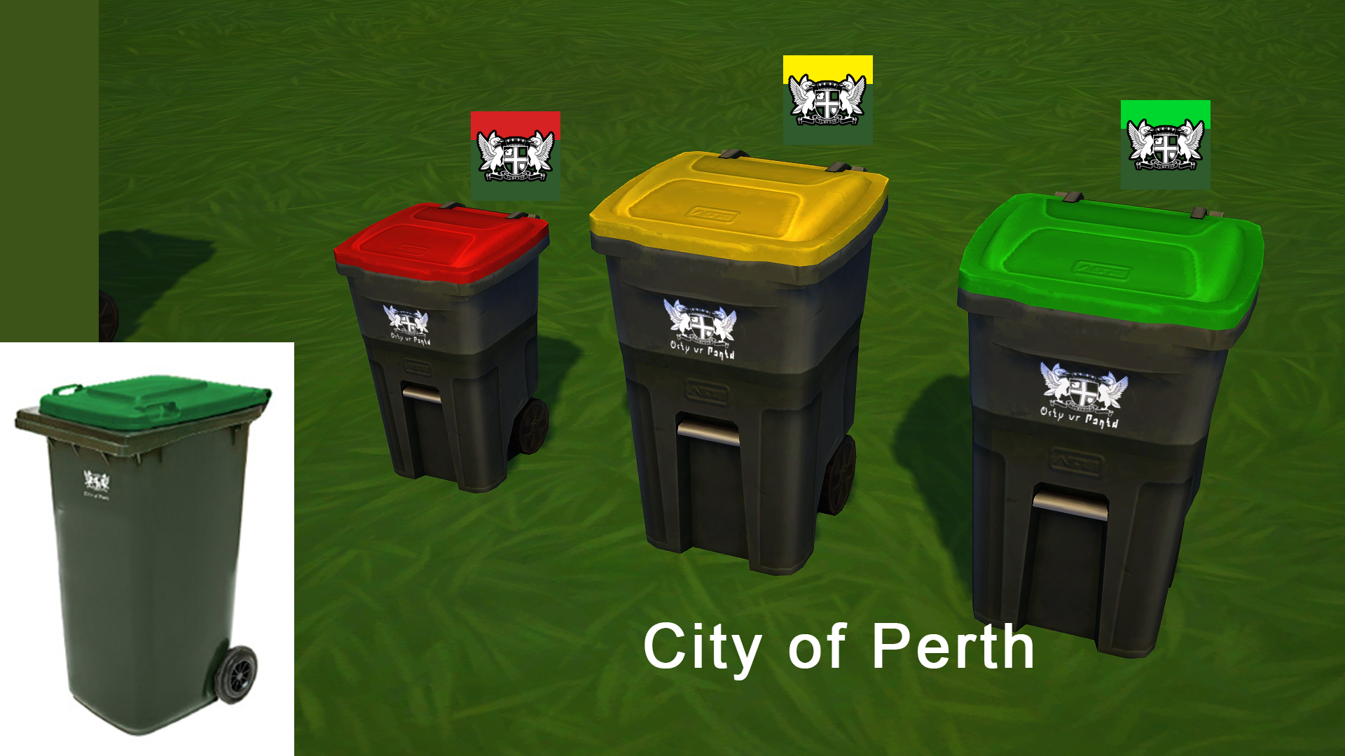 Australian Wheelie Bins - The Sims 4 Build / Buy - CurseForge