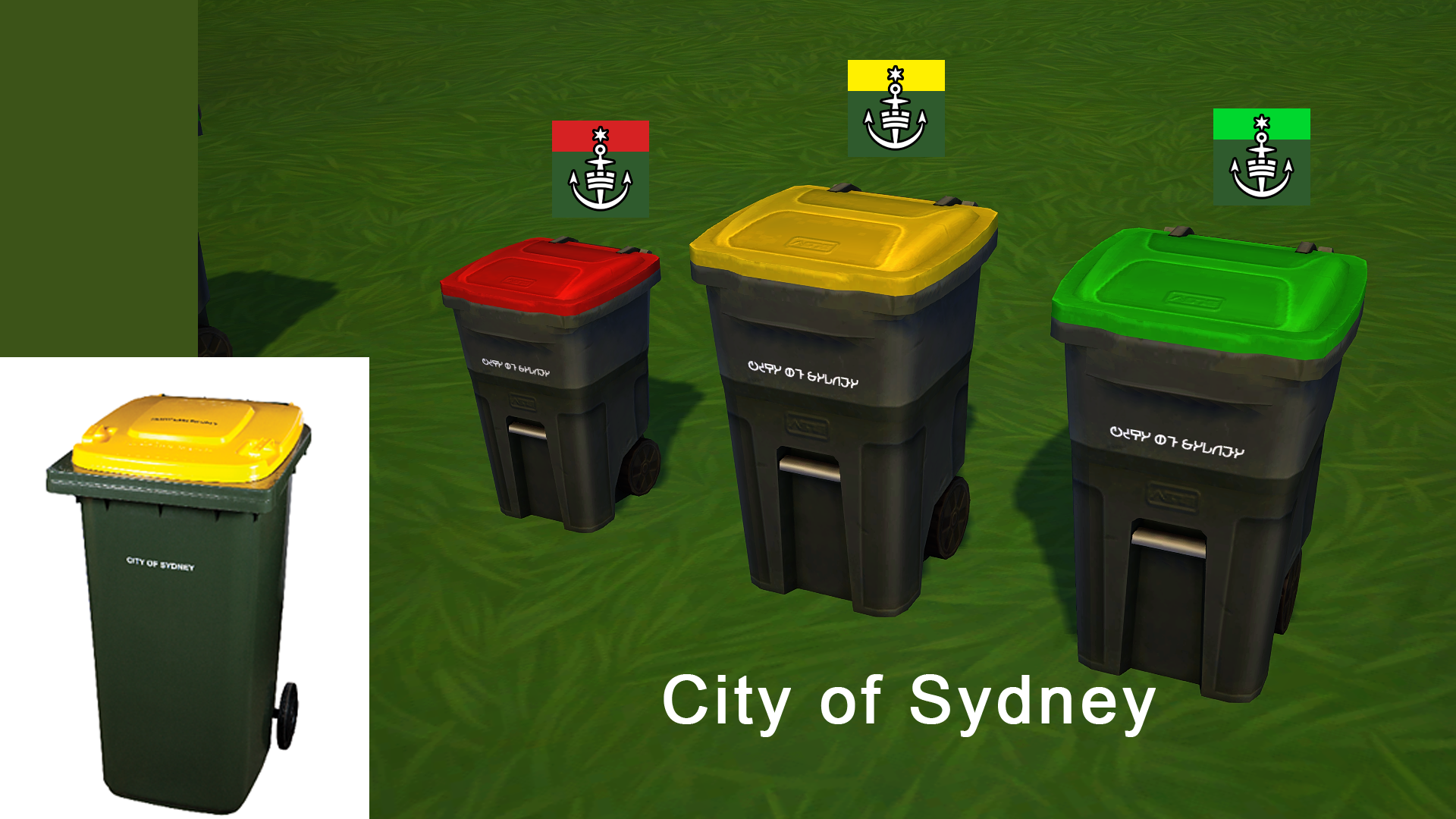 Australian Wheelie Bins - The Sims 4 Build / Buy - CurseForge