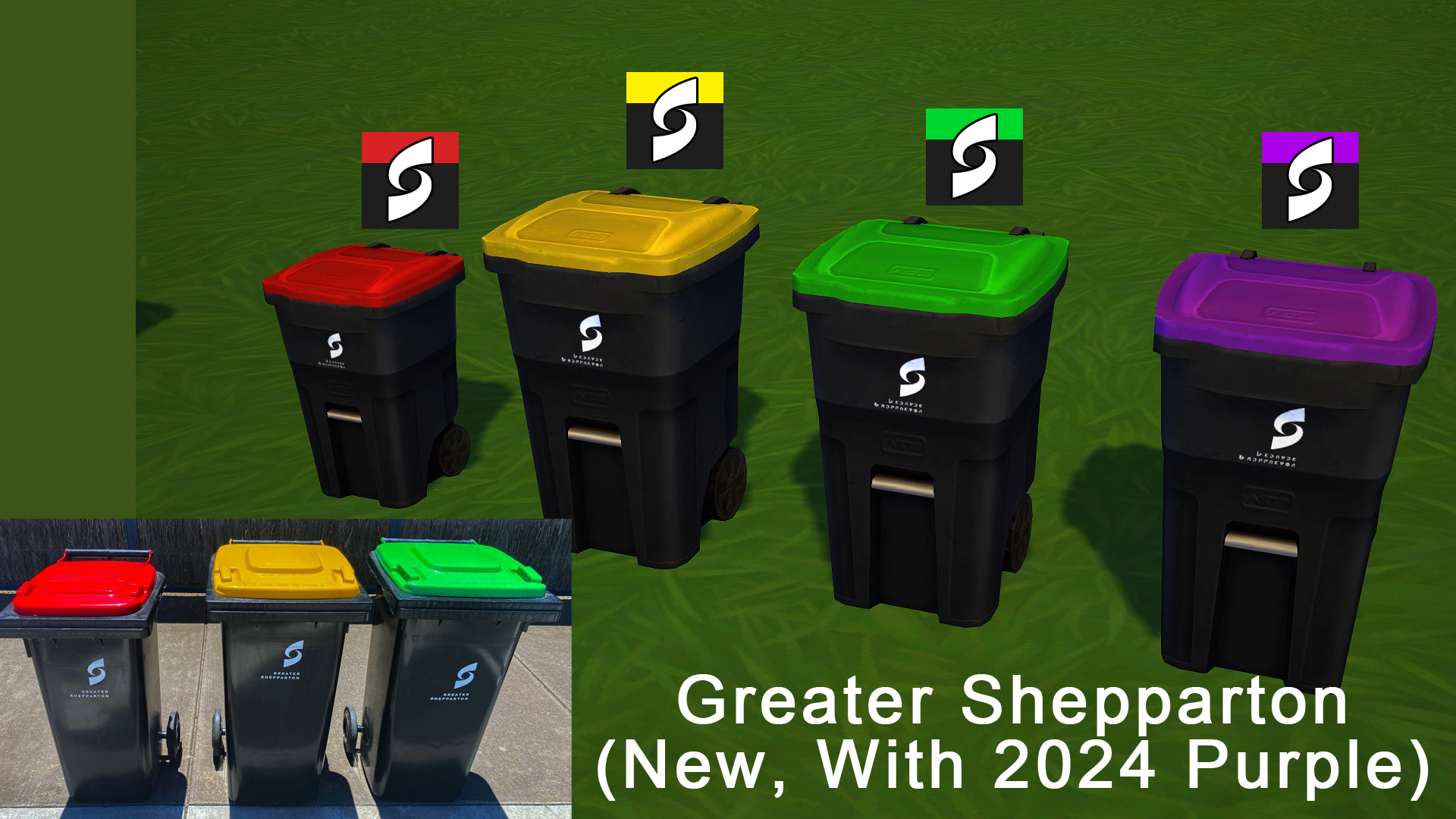 Australian Wheelie Bins - The Sims 4 Build / Buy - CurseForge