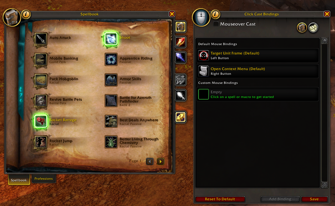 ClickCastingTab - World of Warcraft Addons - CurseForge