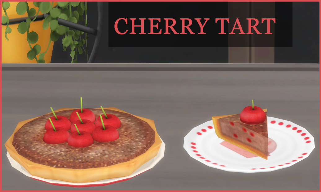 CHERRY TART - The Sims 4 Mods - CurseForge