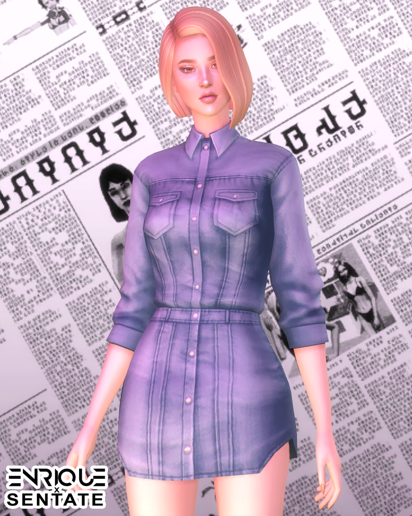 Riri Set - Enrique x Sentate Collaboration - The Sims 4 Create a Sim ...