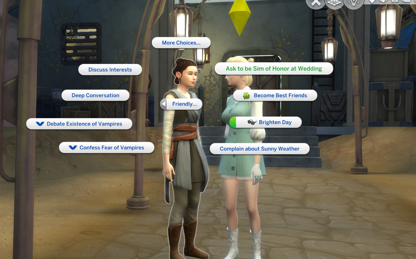 NC4T Mini-Mod: I Dare You To Be My Flower Pal - The Sims 4 Mods ...