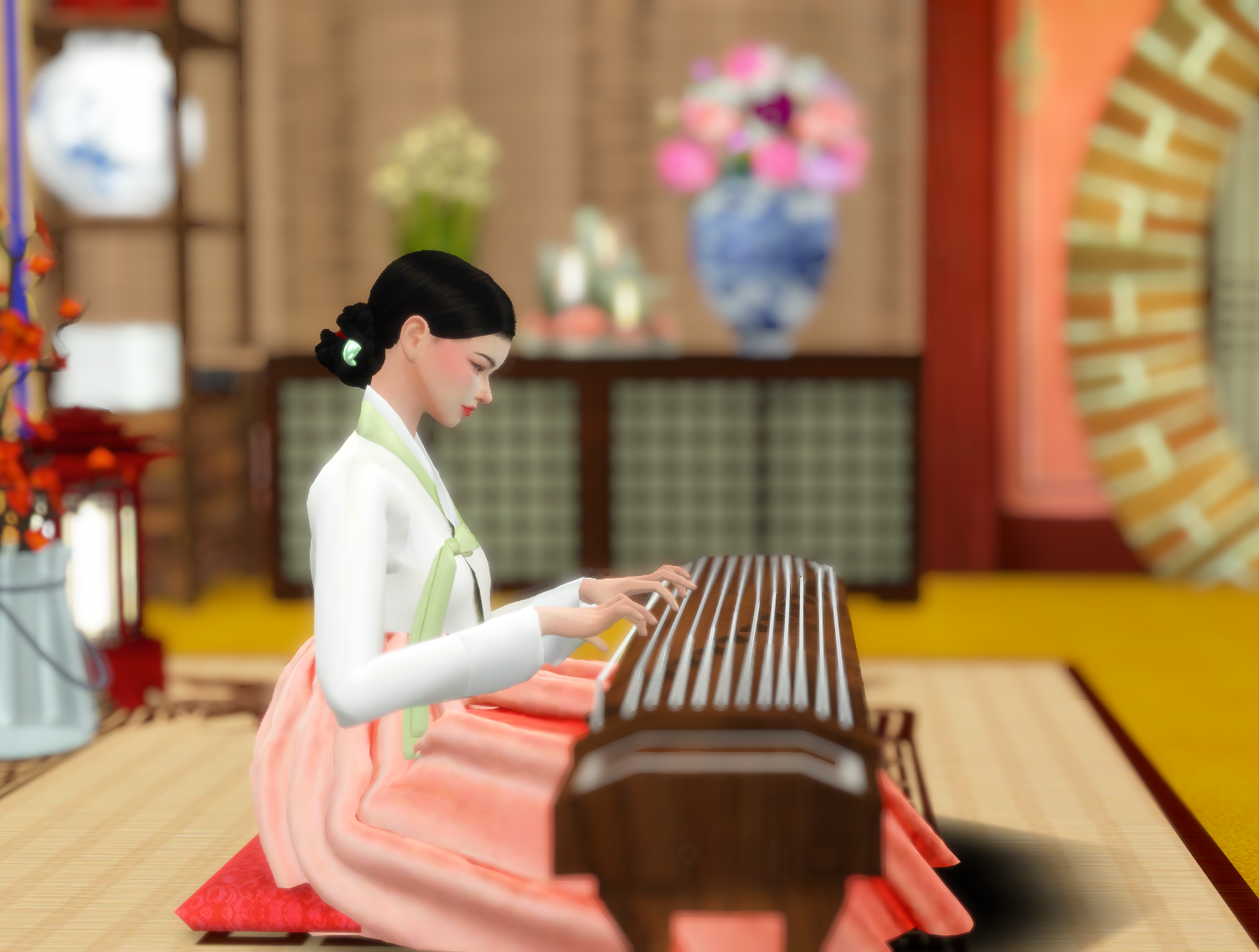 Gayageum (Korean Instrument) - The Sims 4 Build / Buy - CurseForge
