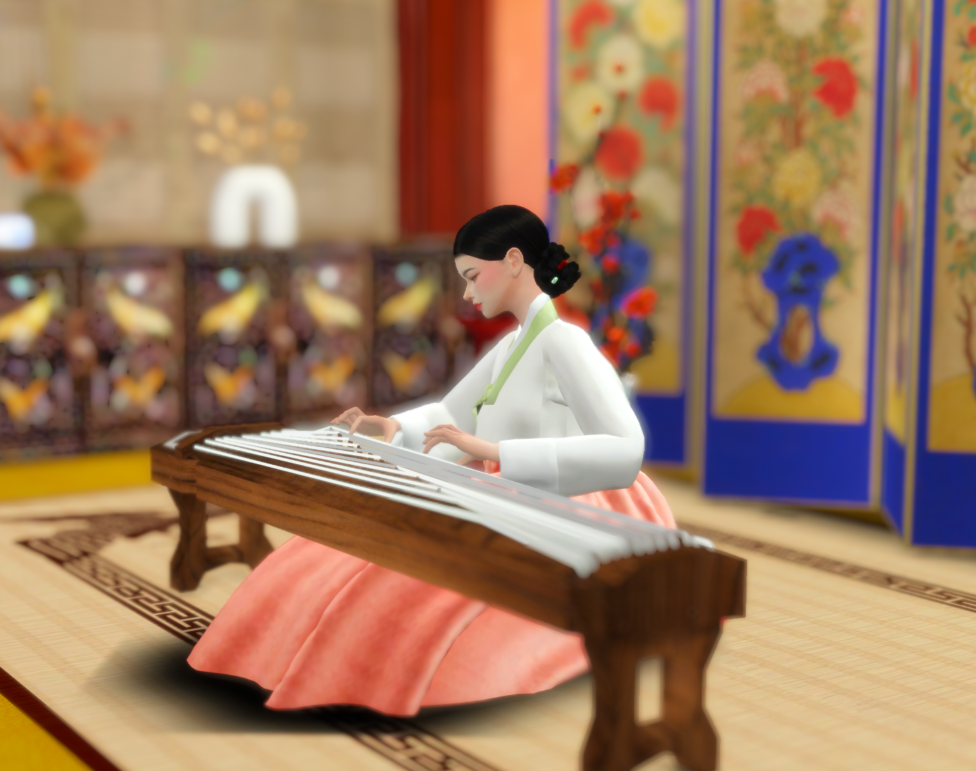 Gayageum (Korean Instrument) - The Sims 4 Build / Buy - CurseForge