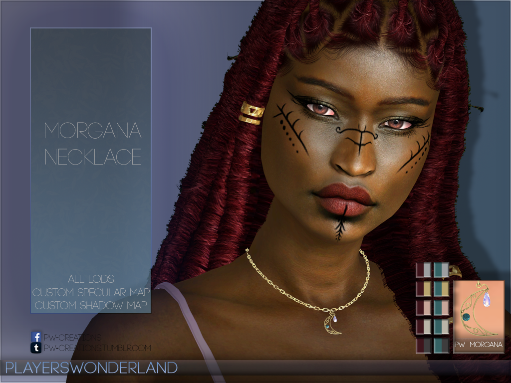 Morgana Necklace - The Sims 4 Create a Sim - CurseForge