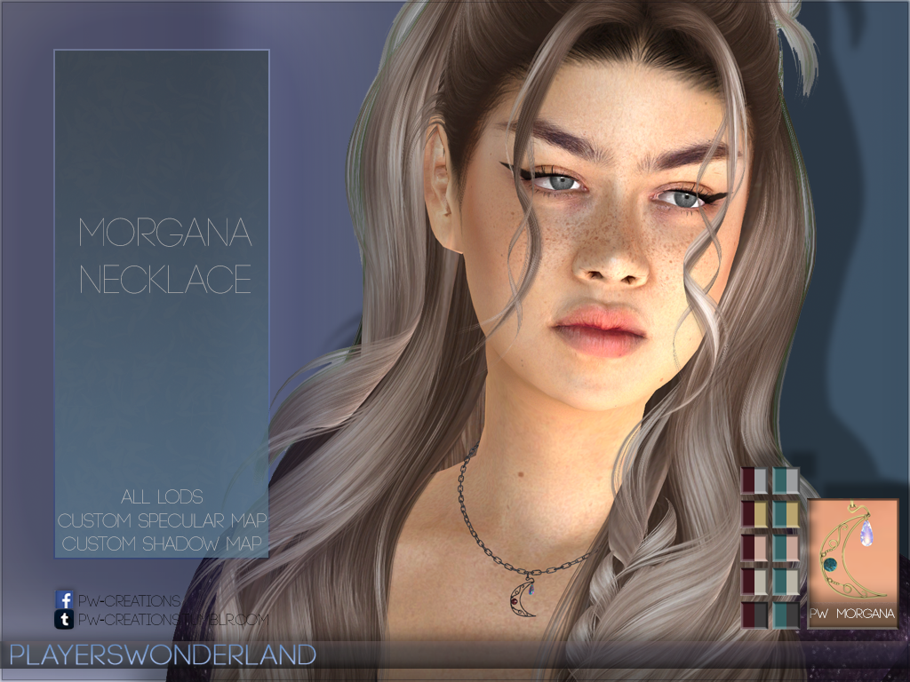 Morgana Necklace - The Sims 4 Create a Sim - CurseForge