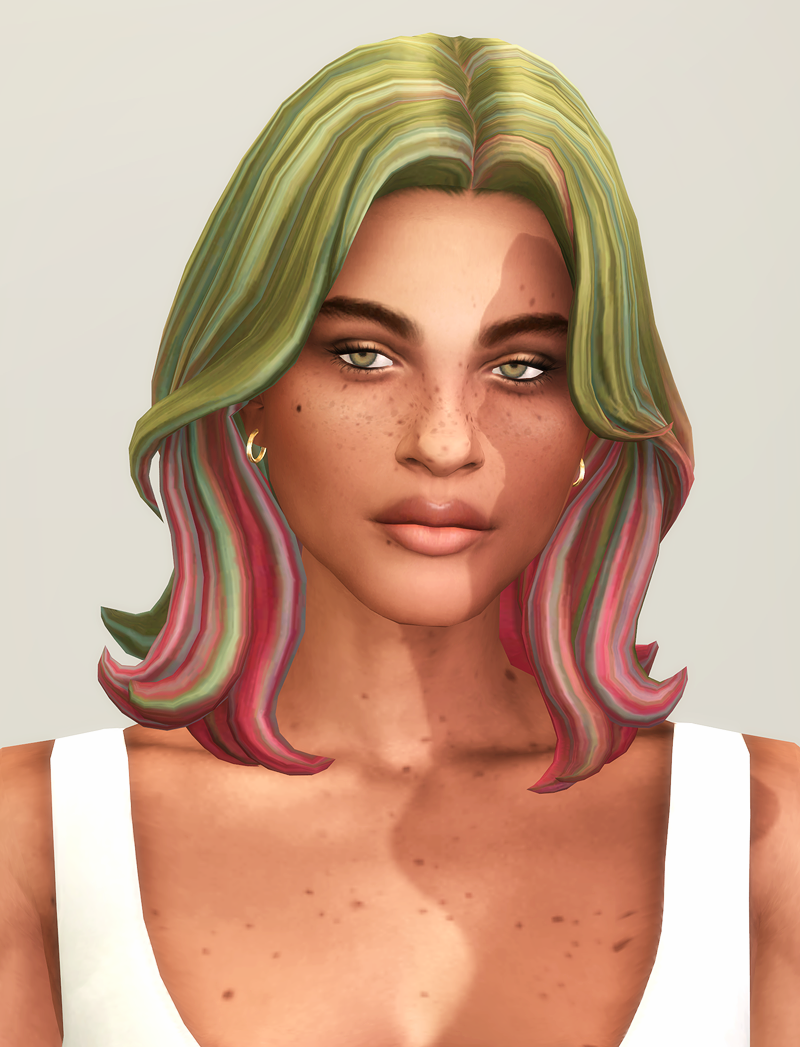 Seoul Hair I - The Sims 4 Create a Sim - CurseForge