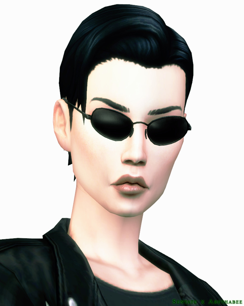 Trinity Glasses - Sentate x Arethabee Collaboration - The Sims 4 Create ...