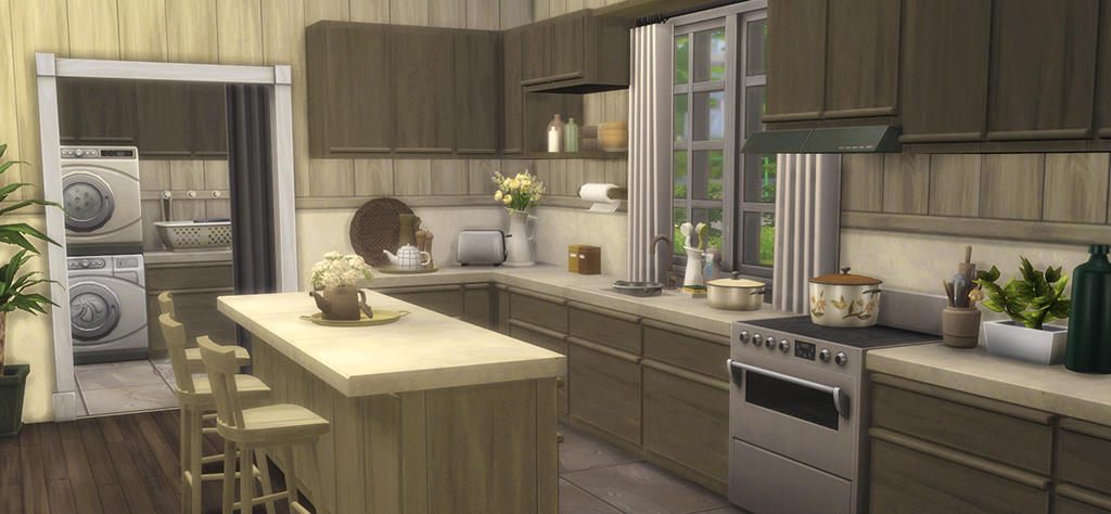 Pierisim - Oak House - part 2 - The Sims 4 Build / Buy - CurseForge