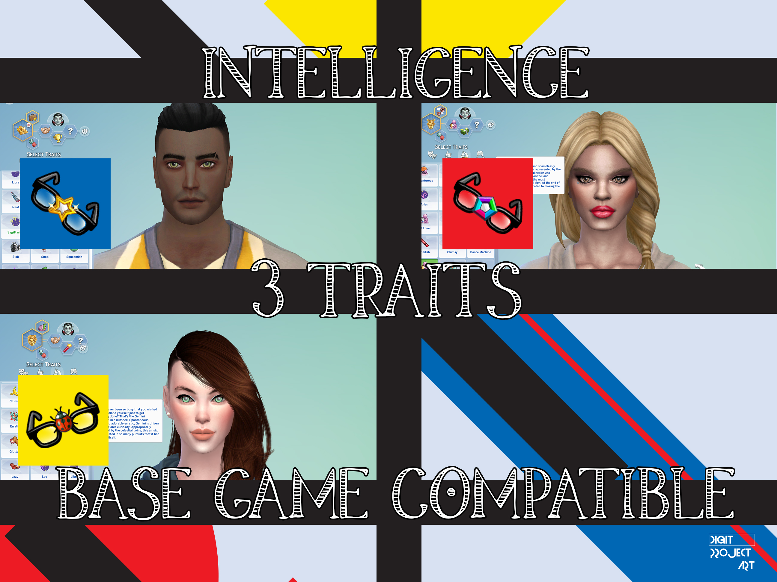 Intelligence Traits - The Sims 4 Mods - CurseForge
