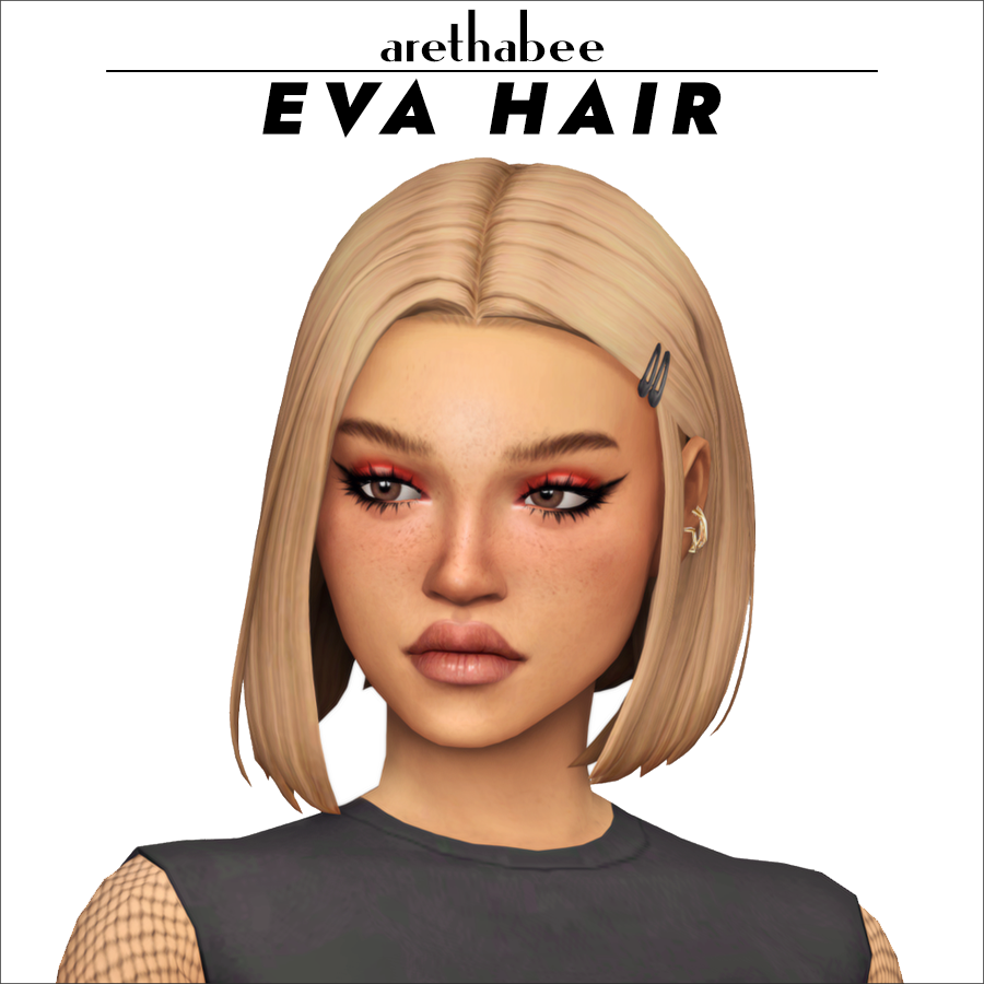 Eva Hair - The Sims 4 Create a Sim - CurseForge