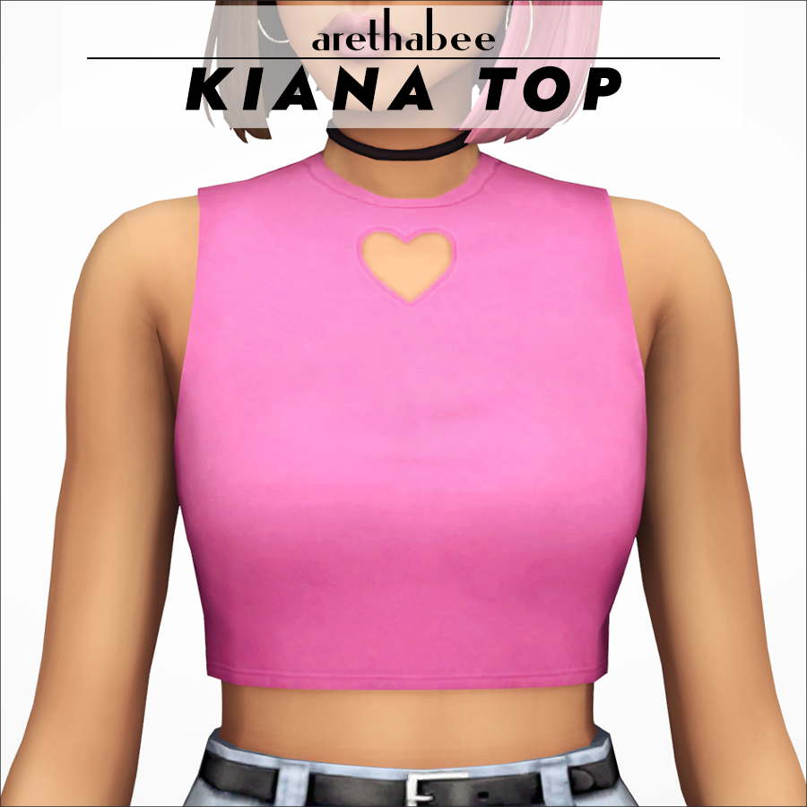 Kiana Top - The Sims 4 Create a Sim - CurseForge
