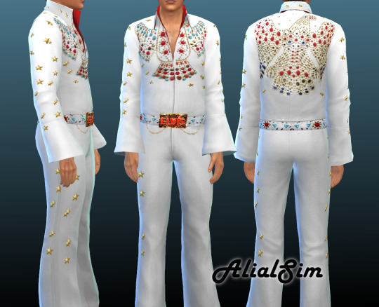 Elvis Suit - The Sims 4 Create a Sim - CurseForge