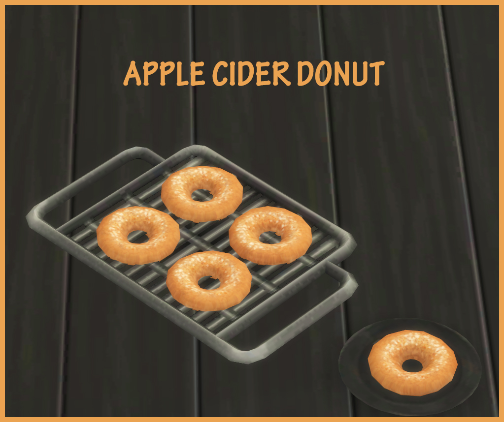 FALL FLAVOURED DONUTS - The Sims 4 Mods - CurseForge