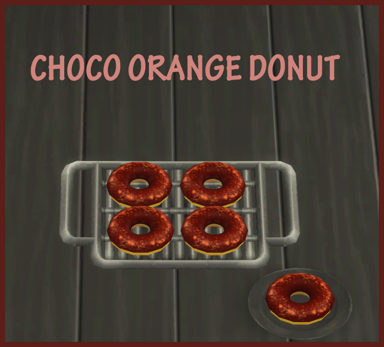 FALL FLAVOURED DONUTS - The Sims 4 Mods - CurseForge