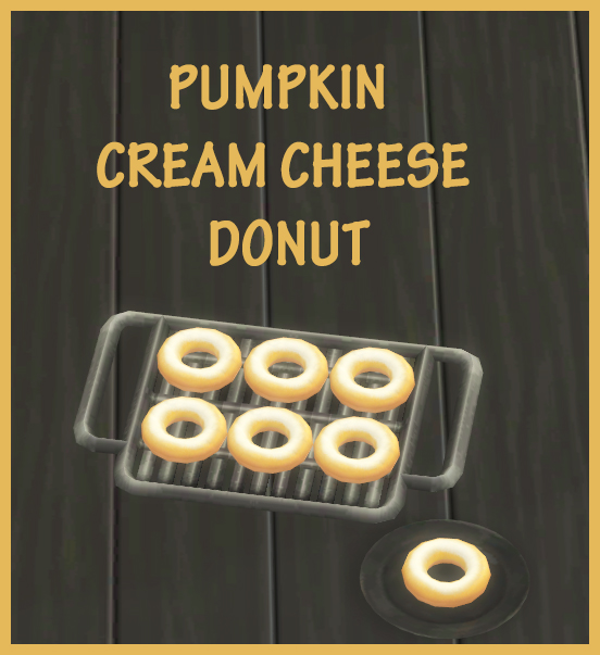 FALL FLAVOURED DONUTS - The Sims 4 Mods - CurseForge